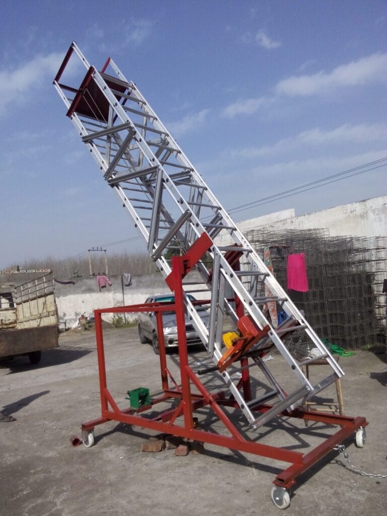 Tower ladder - Aluminium Extendable Tower Ladders | Gagan Enterprises